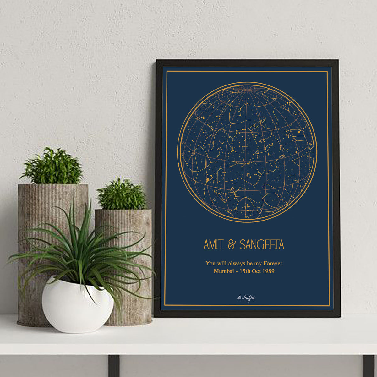 Custom Star Map – Doodlingtale